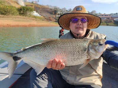 ALEX KOBA guia de pesca nas Represas de Igaratá e Paraibuna. - Bóra Pescar